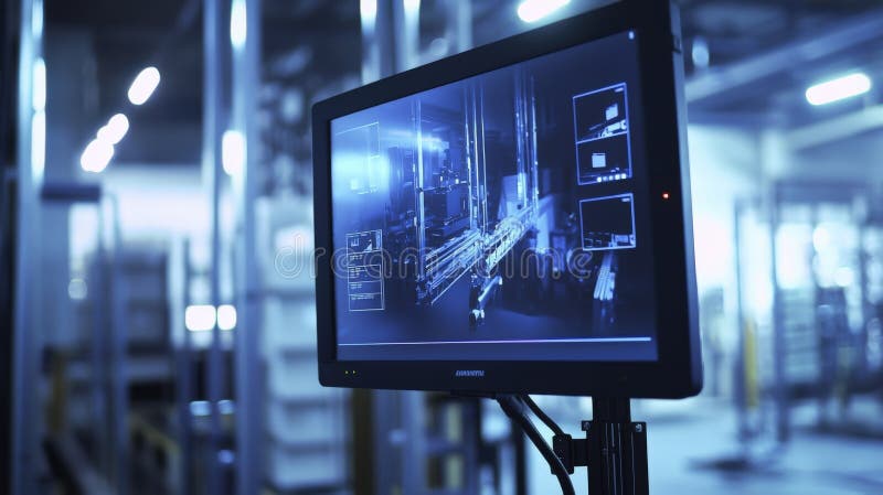 High-performance Dust and Waterproof Computer Monitor in Industrial ...