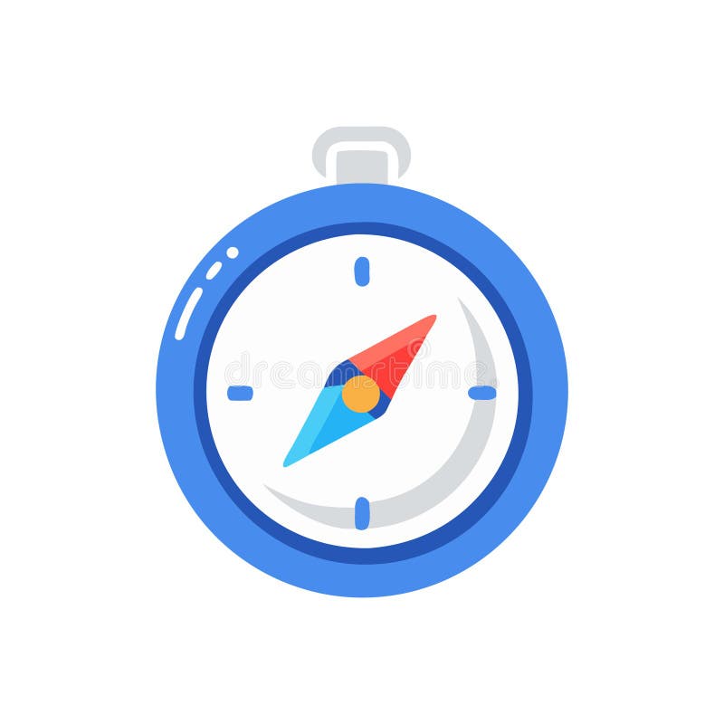 High-Performance Electronic Compass for Adventurers Stock Photo ...