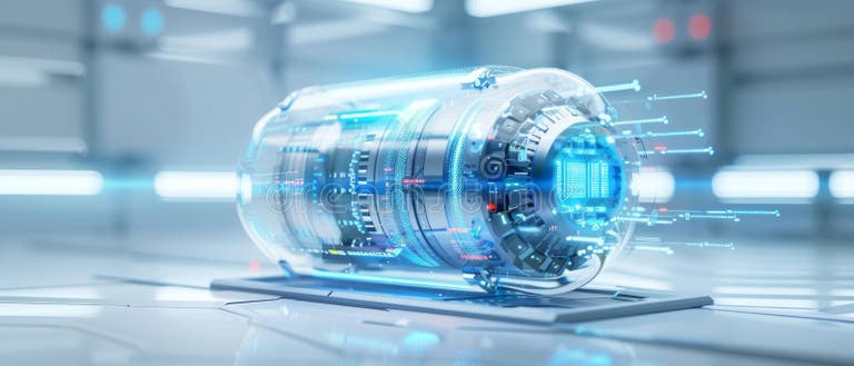 High-performance Energy Storage with Advanced Technology in Sleek Blue ...