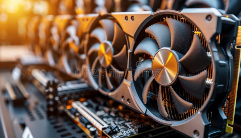 High Performance Gaming Graphics Card Ad with Copy Space for Pc Gamers ...