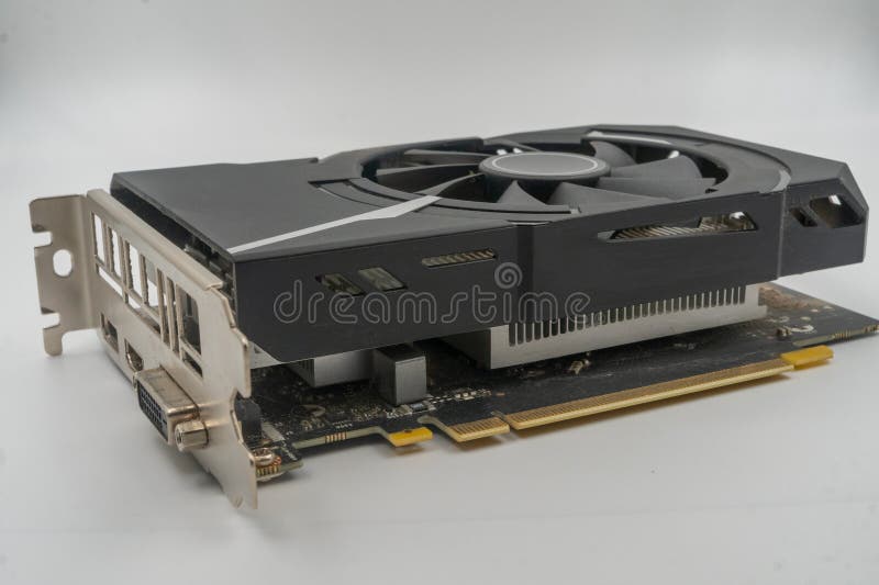 Advanced Graphics Card with Cooling Fan, PCI Express Connector, and ...