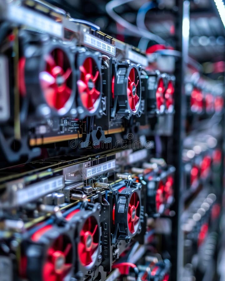 High Performance Graphics Card Ad for Gaming and Crypto Mining Setup ...