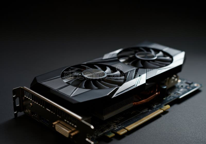 High-performance Graphics Card with Dual Fans for Gaming and Design ...