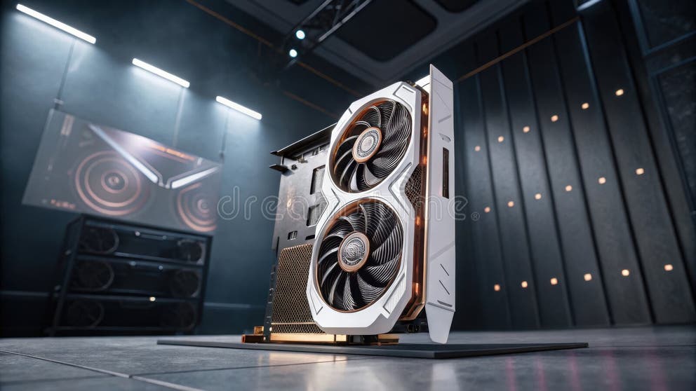 High Performance Graphics Card Stunning Design Modern Technology ...