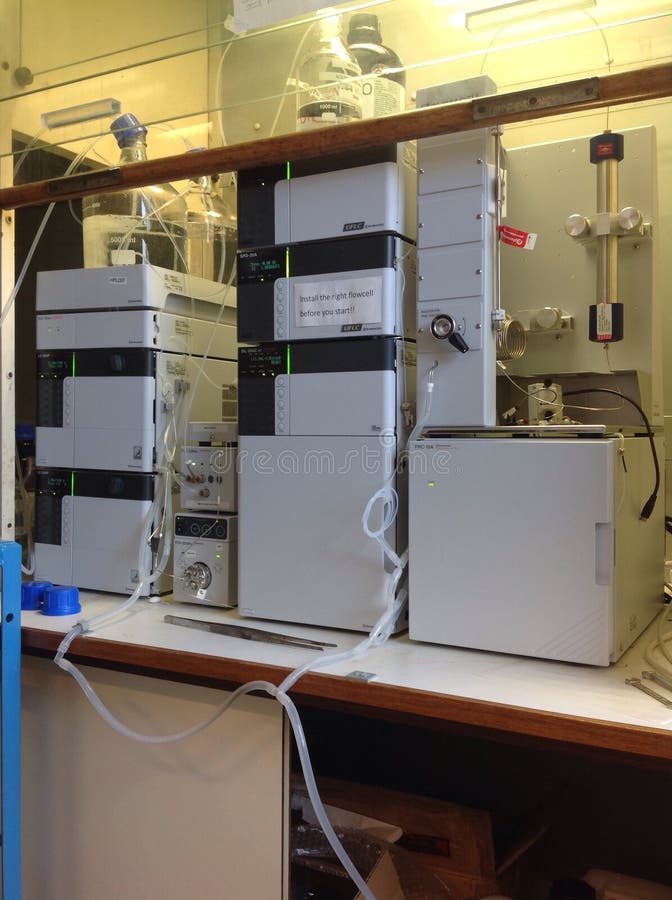 High Performance Liquid Chromatography HPLC Instrument Editorial Stock ...