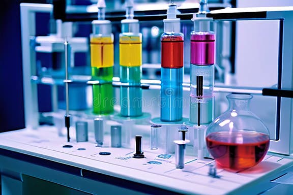 High Performance Liquid Chromatography Hplc System an Hplc Syste Stock ...