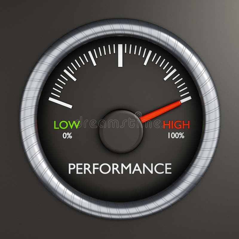 High performance stock illustration. Illustration of gauge - 54066981