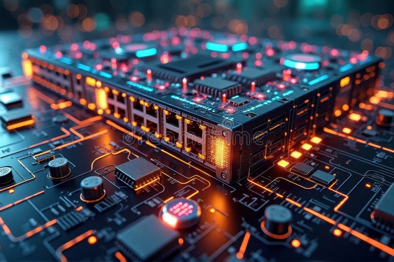 High-performance Network Server on Futuristic Circuit Board with ...