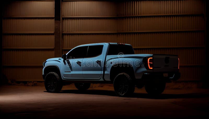 High Performance Pickup Truck Stock Illustration - Illustration of ...