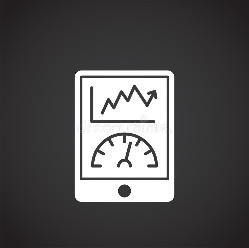 High Performance Related Icon on Background for Graphic and Web Design ...