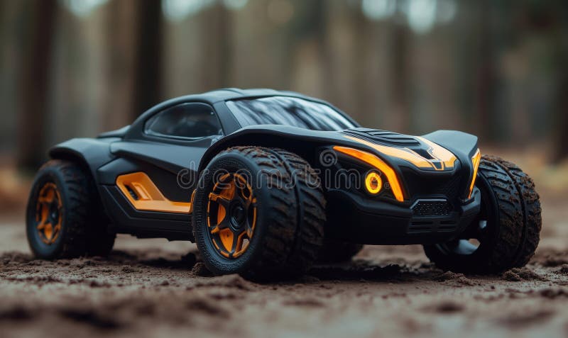 High-performance Remote Control Car in Forest Setting with Striking ...
