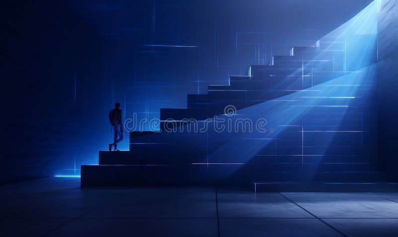 High Performance Roadmap Stair Steps Stock Image - Image of leadership ...