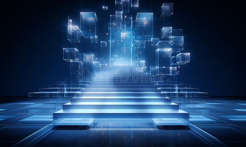 High Performance Roadmap Stair Steps Stock Illustration - Illustration ...