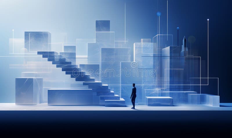 High Performance Roadmap Stair Steps Stock Image - Image of opportunity ...
