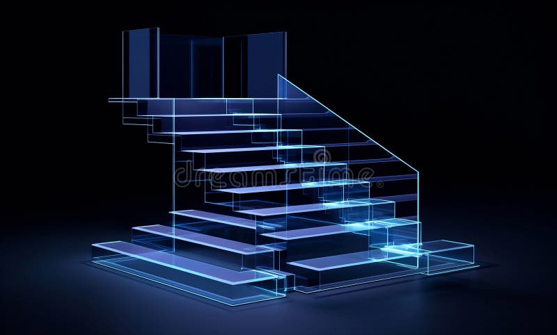 High Performance Roadmap Stair Steps Stock Image - Image of opportunity ...
