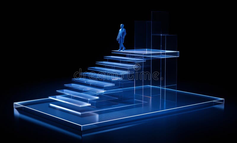 High Performance Roadmap Stair Steps Stock Illustration - Illustration ...