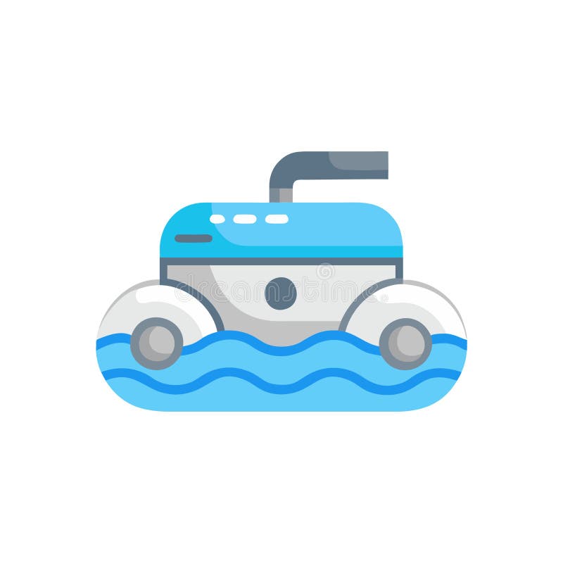 High-Performance Robotic Pool Cleaner for Sparkling Pools Stock Photo ...