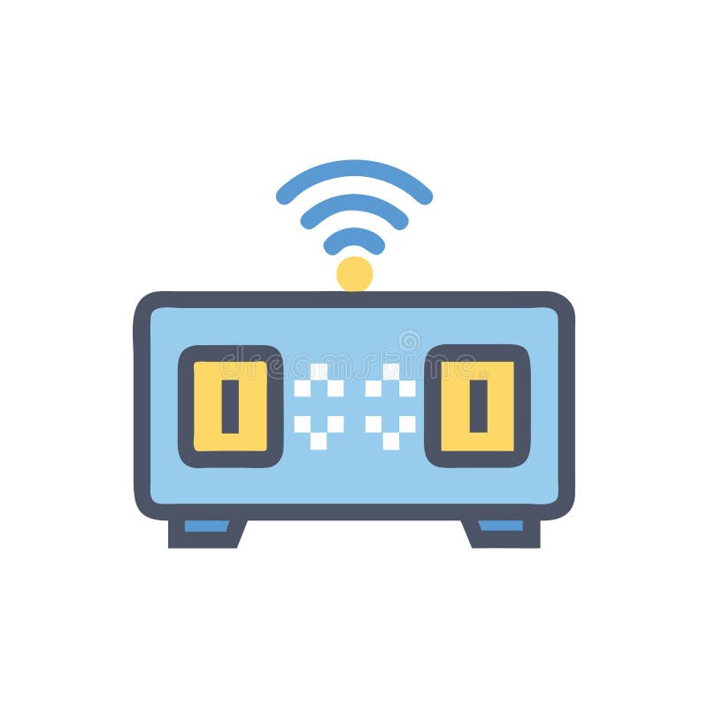 High-Performance Smart Alarm Clock for Modern Users Stock Illustration ...