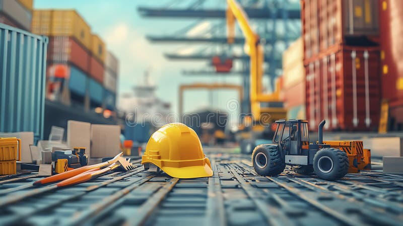 High-Performance Tools for Rigorous Industrial Construction Stock Photo ...