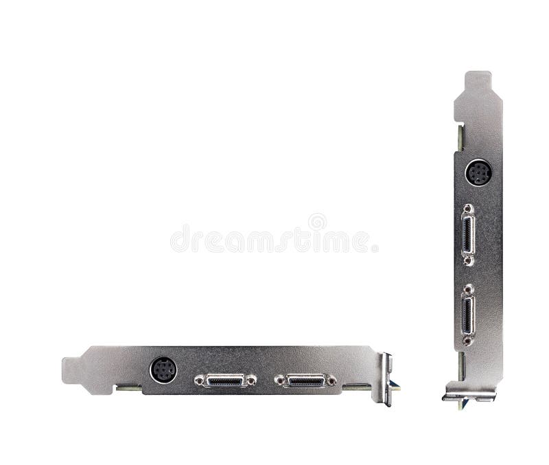 High Performance Video Card or GPU Stock Image - Image of chip ...