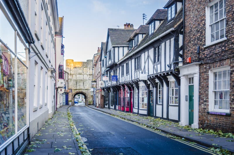 High Petergate, York editorial stock photo. Image of history - 51801388