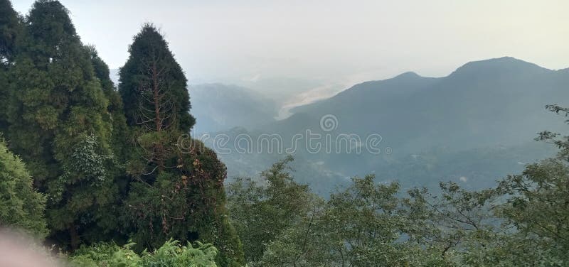High Pick Mountain in Hill of Nepal Stock Photo - Image of high, pick ...