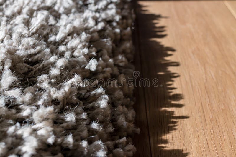 High Pile Rug. Braided Threads Stock Photo - Image of macro, closeup ...