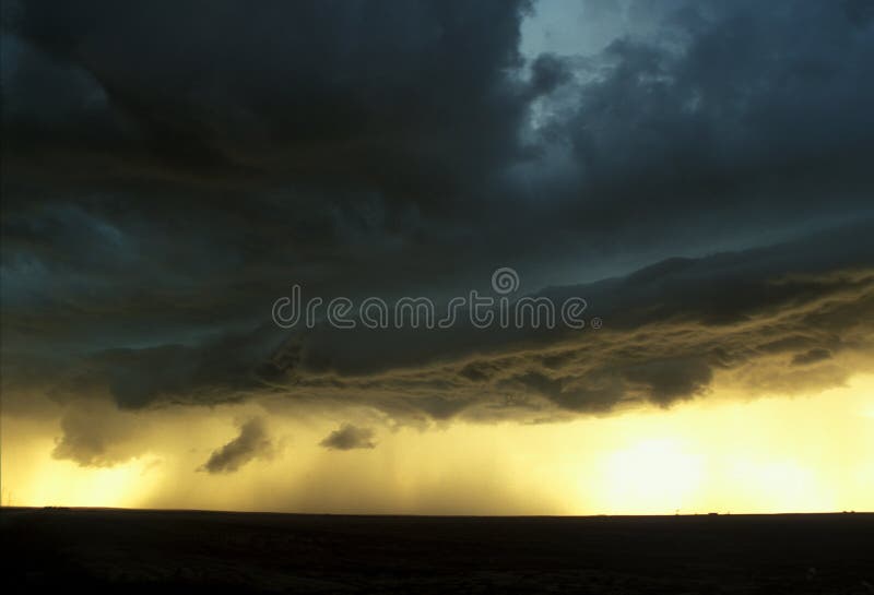 High Plains Storm stock photo. Image of wind, rain, storm - 602314