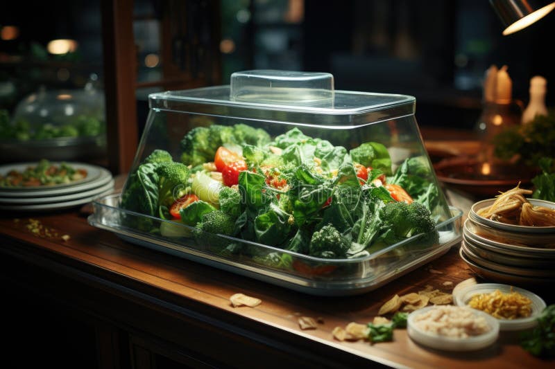 High Plate Angle with Dietary Diet and Stock Illustration ...