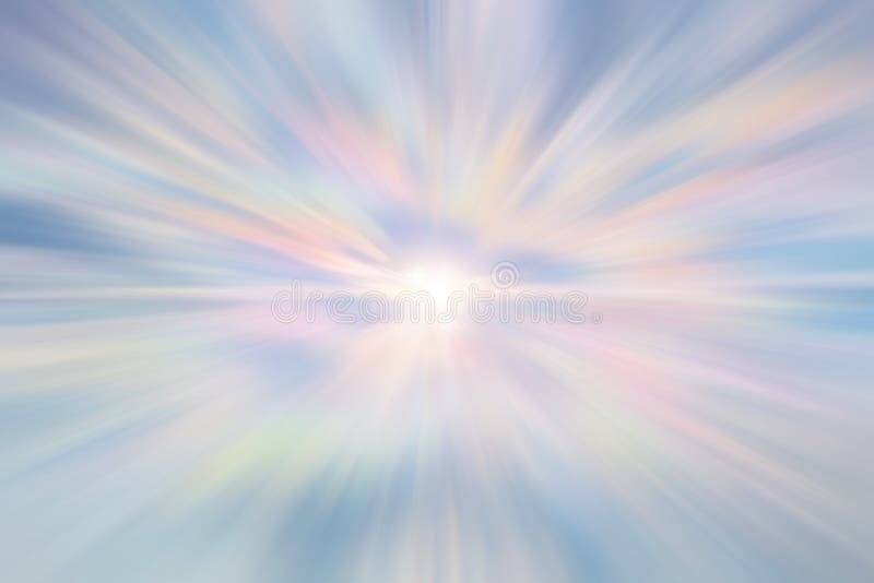 High Power Brightness Light Flare Growing Rainbow Shading ...