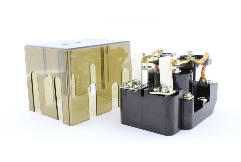 High power contactor stock photo. Image of industrial - 73701678