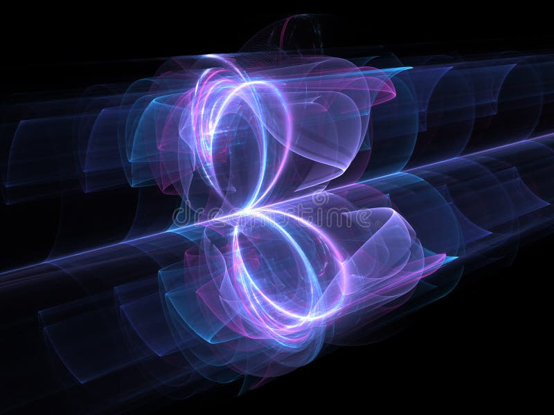 High Power Circular Energy Field Stock Illustration - Illustration of ...