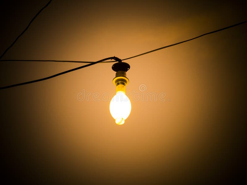 High power mercury lamp stock image. Image of sidewalk - 53006897