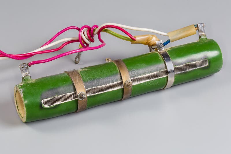 High-power Wirewound Adjustable Resistor with Several Tapping Points ...