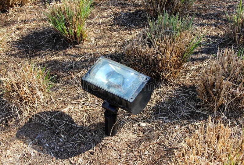 High Powered Halogen Spot Light Stock Image - Image of reflector, high ...