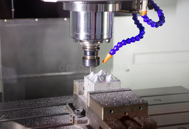 High Precision CNC Milling Machine Stock Photo - Image of equipment ...