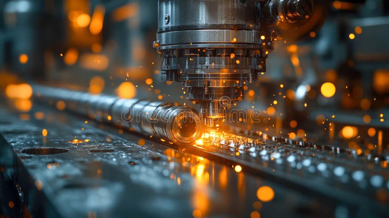 High-precision Computer-controlled Machinery Operating in an Industrial ...