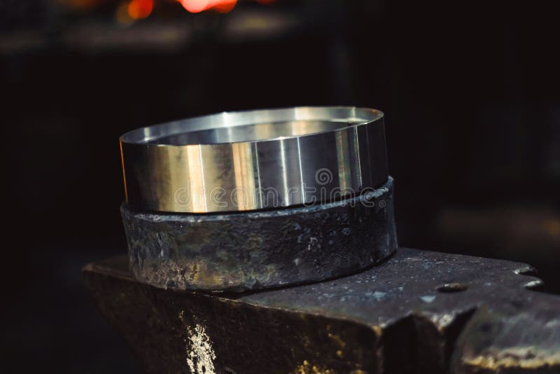 Forged Product at the Forge Stock Image - Image of closed, high: 124489107