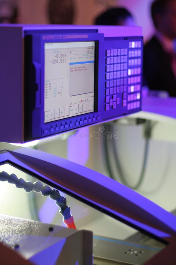 High precision lathe stock photo. Image of equipment, iron - 2596322