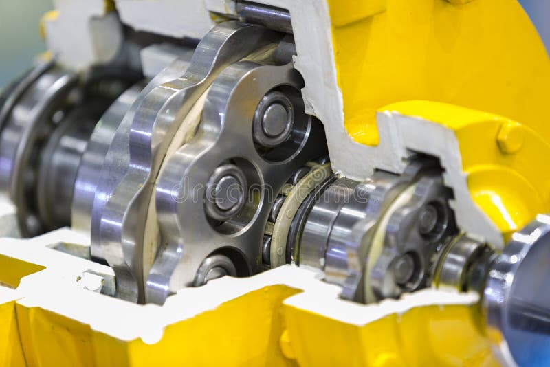 High Precision Mechanical Part Assembly Stock Photo - Image of ...