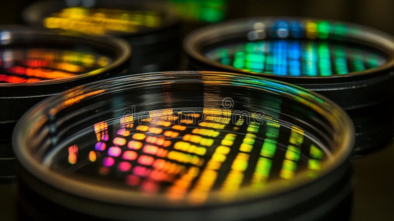 High Precision Optical Lenses with Spectral Reflections and Intricate ...