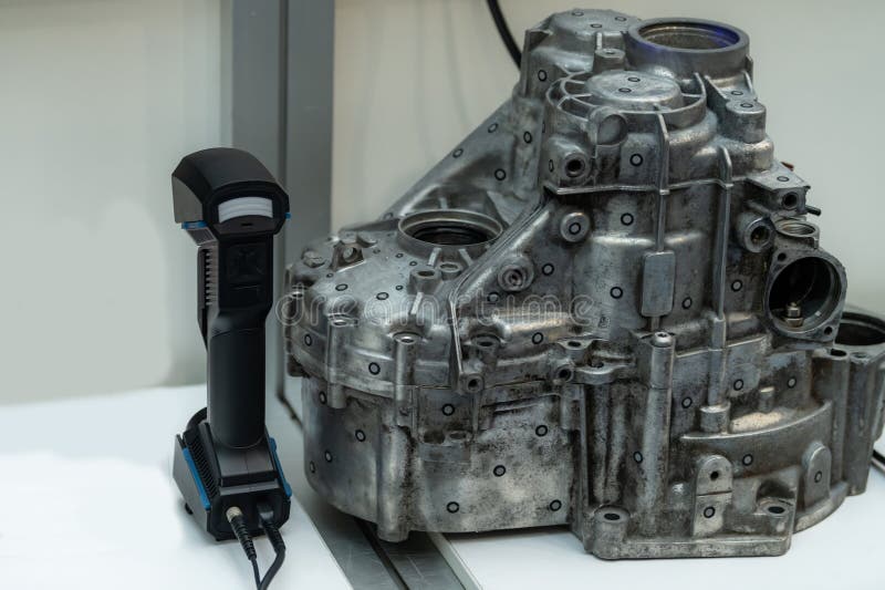 High-Precision Portable Handheld Laser 3D Scanner Stock Photo - Image ...