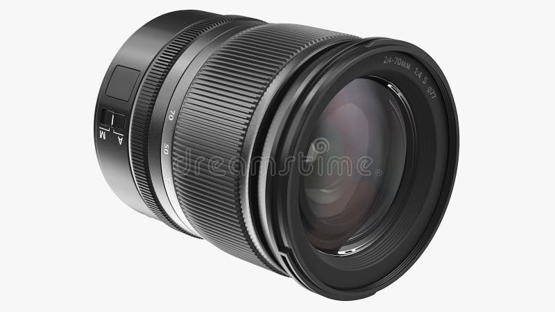 High Precision Zoom Lens for Professional Cameras Stock Photo - Image ...