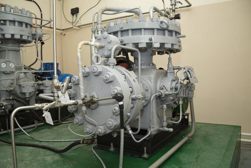 High pressure compressor editorial stock photo. Image of high - 87802448