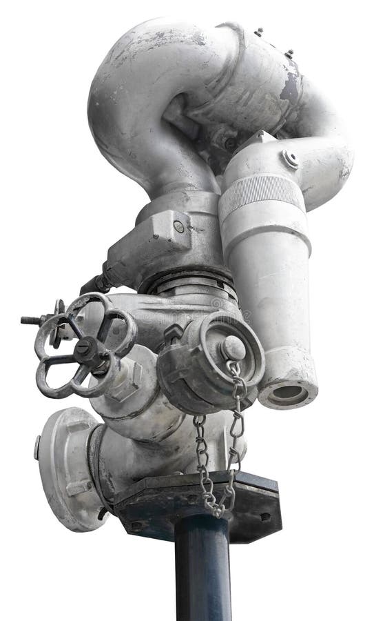 High Pressure Fire Hydrant with Quick Connecting Locks Stock Image ...