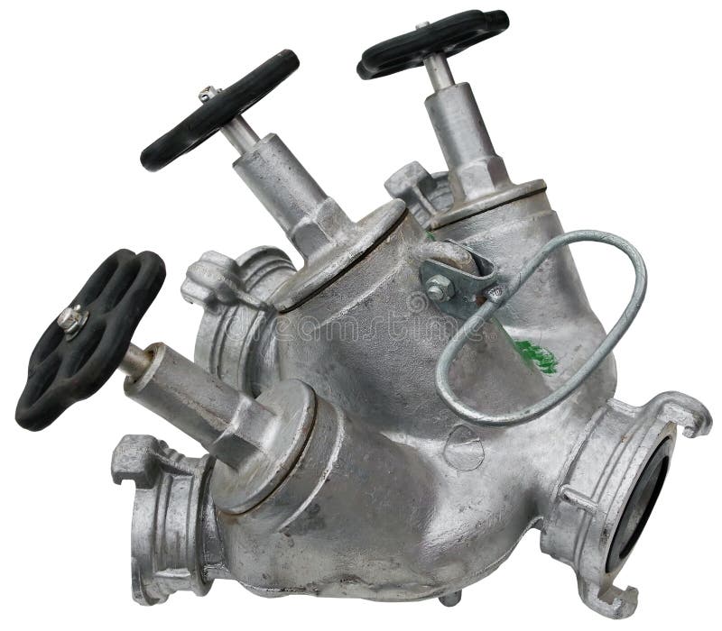 High Pressure Fire Hydrant with Quick Connecting Locks Stock Photo ...