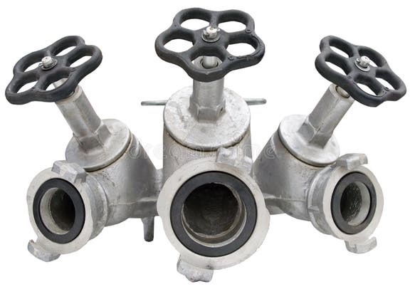 High Pressure Fire Hydrant with Quick Connecting Locks Stock Image ...