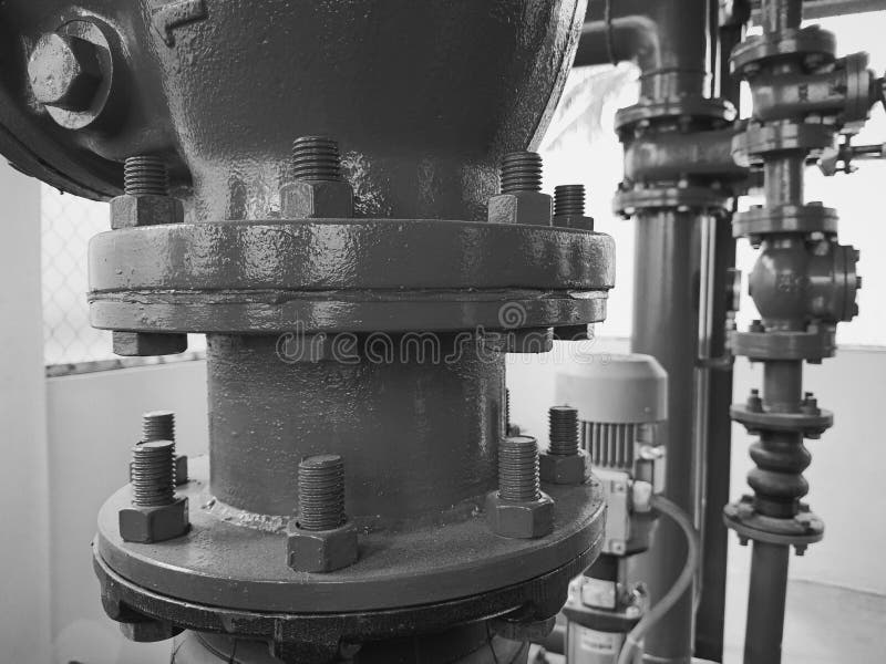 High-pressure and Heavy-duty Water Pipes Stock Image - Image of ...