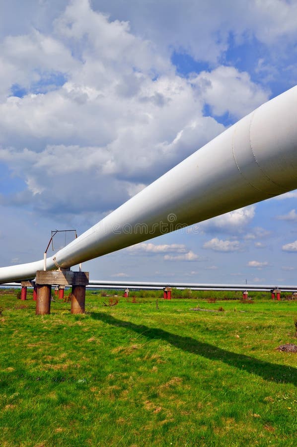 The High Pressure Pipeline. Stock Image - Image of industry, pipe: 19807961