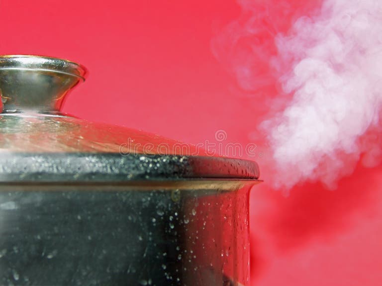 High Pressure Steaming Hot Pot Stock Image - Image of cooking ...